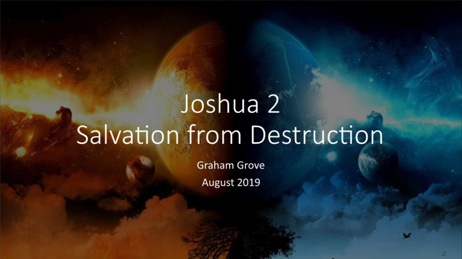Joshua 2 - Salvation from Destruction - Logos Sermons
