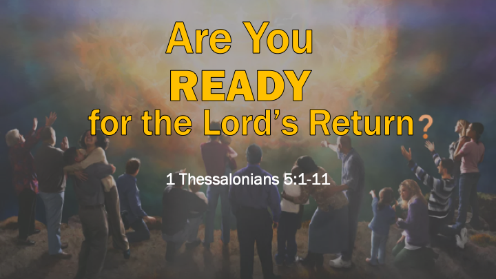Are You Ready for the Lord's Return - Logos Sermons