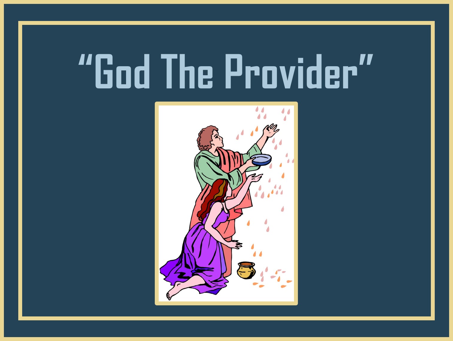 God the Provider - Logos Sermons