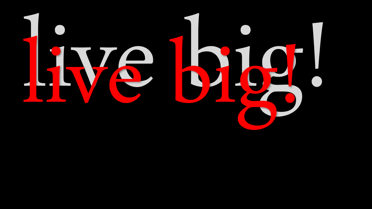 Live Big! - #5 Legacy - Logos Sermons