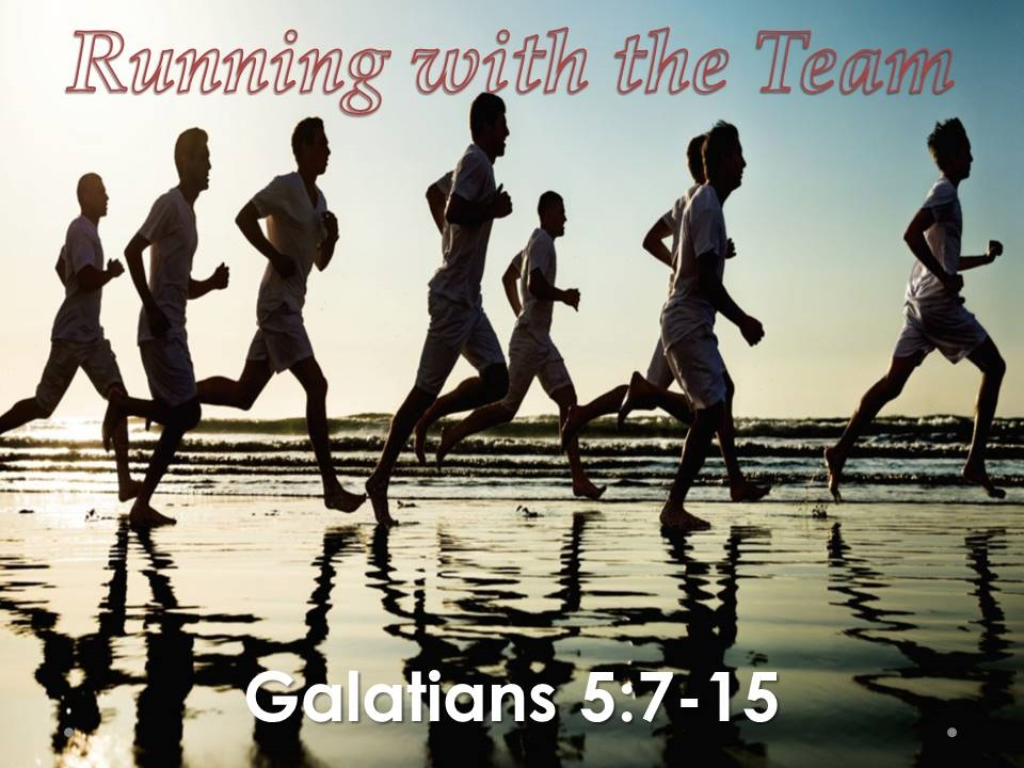 Running WIth the Team - Logos Sermons
