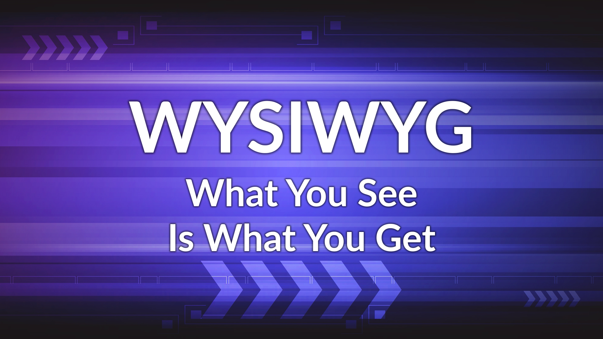 Morning Service - WYSIWYG: What you see is what you get! - Rev Keith ... Morning Service - WYSIWYG: What you see is what you get! - Rev Keith ...