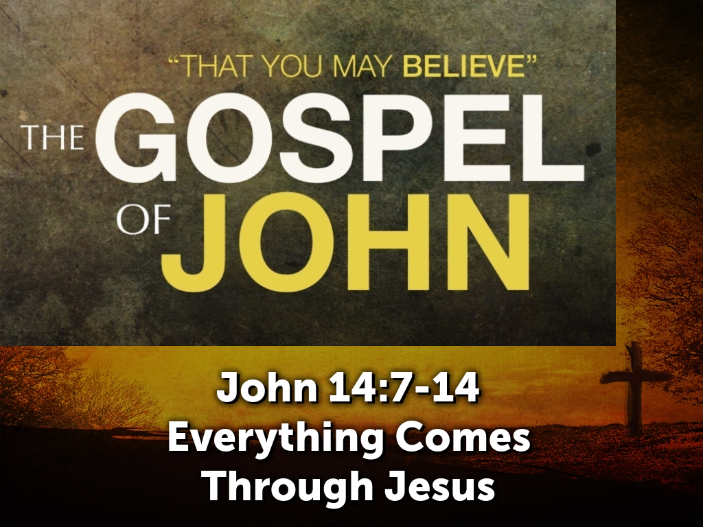 Everything Comes Through Jesus - Logos Sermons