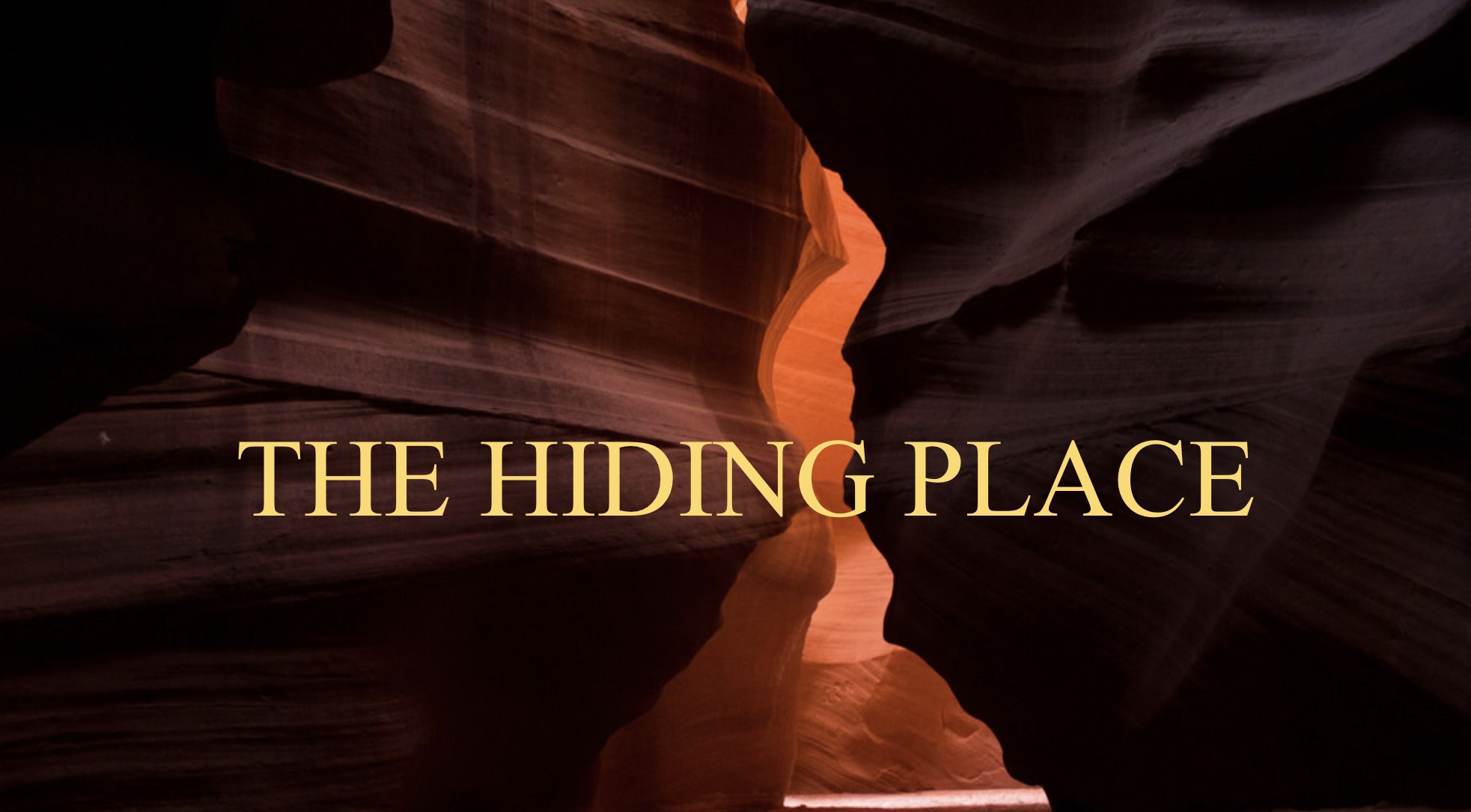 The Hiding Place - Logos Sermons