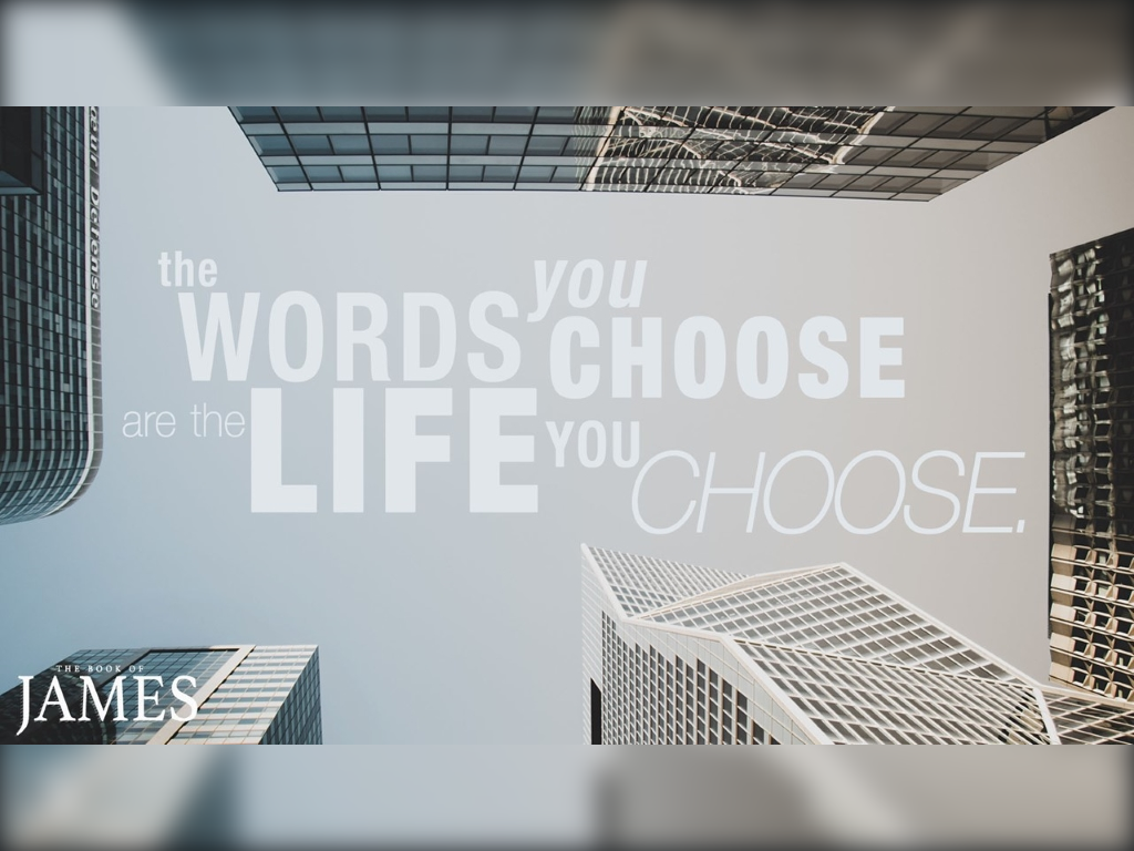 The Words You Choose Are The Life You Choose - Logos Sermons