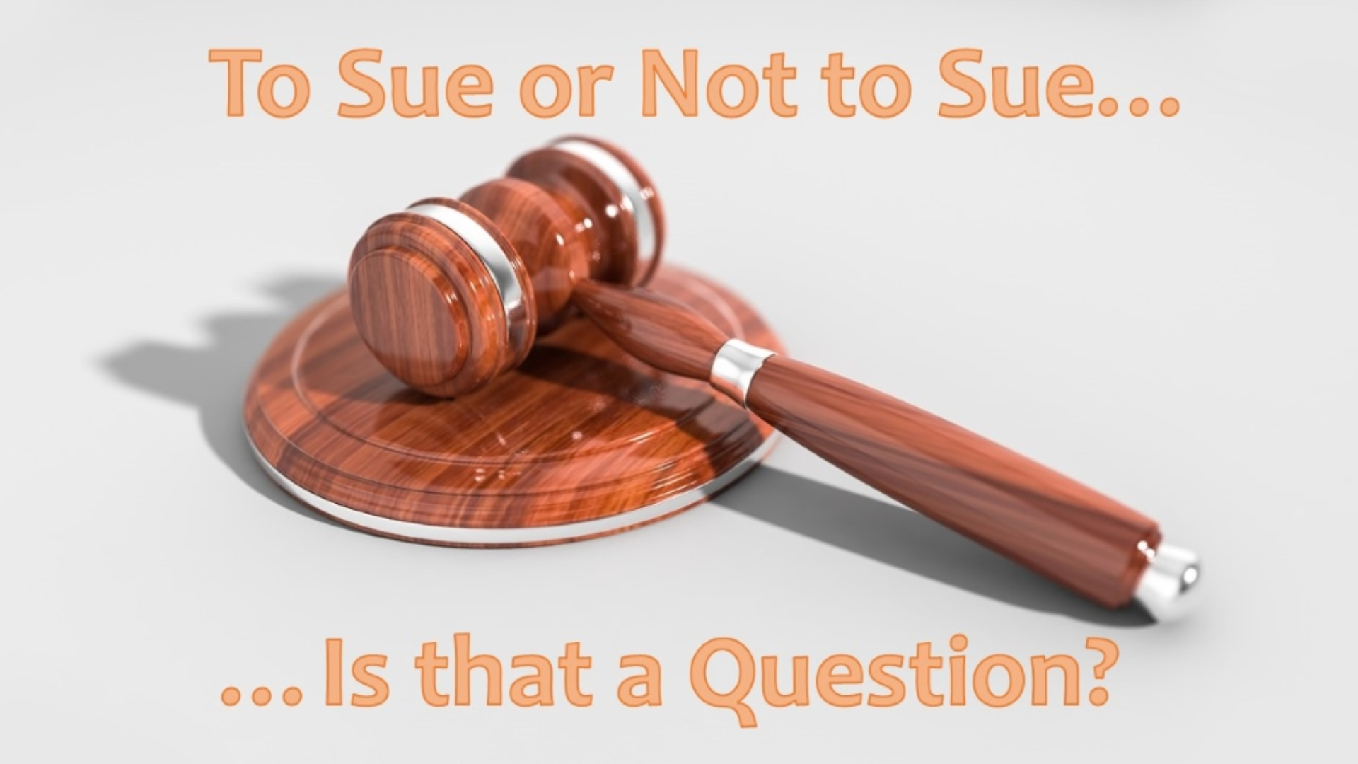 1 Corinthians: To Sue or Not to Sue - Logos Sermons