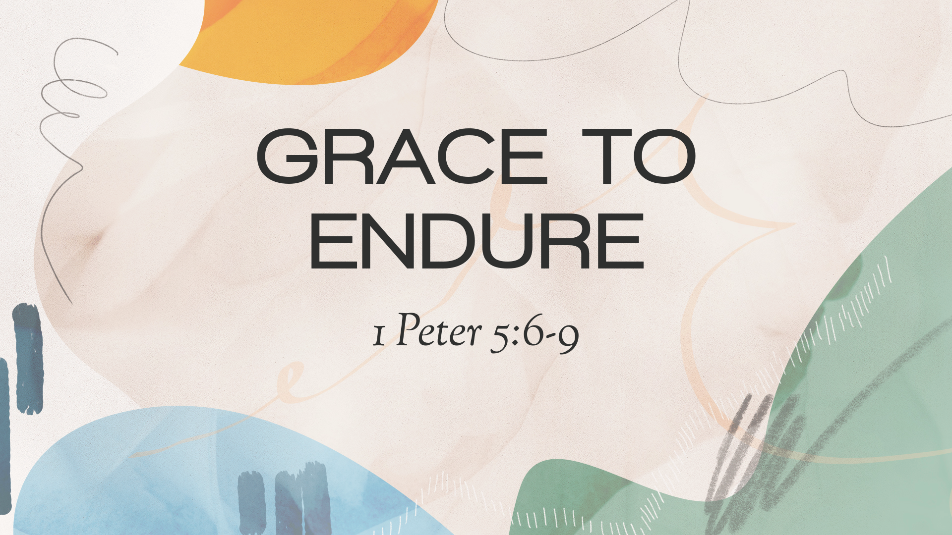 Grace to Endure - Logos Sermons