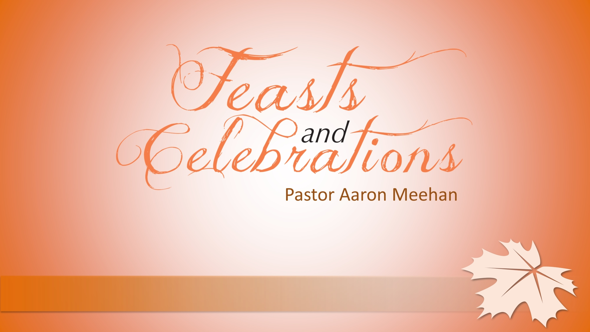 The Passover Logos Sermons