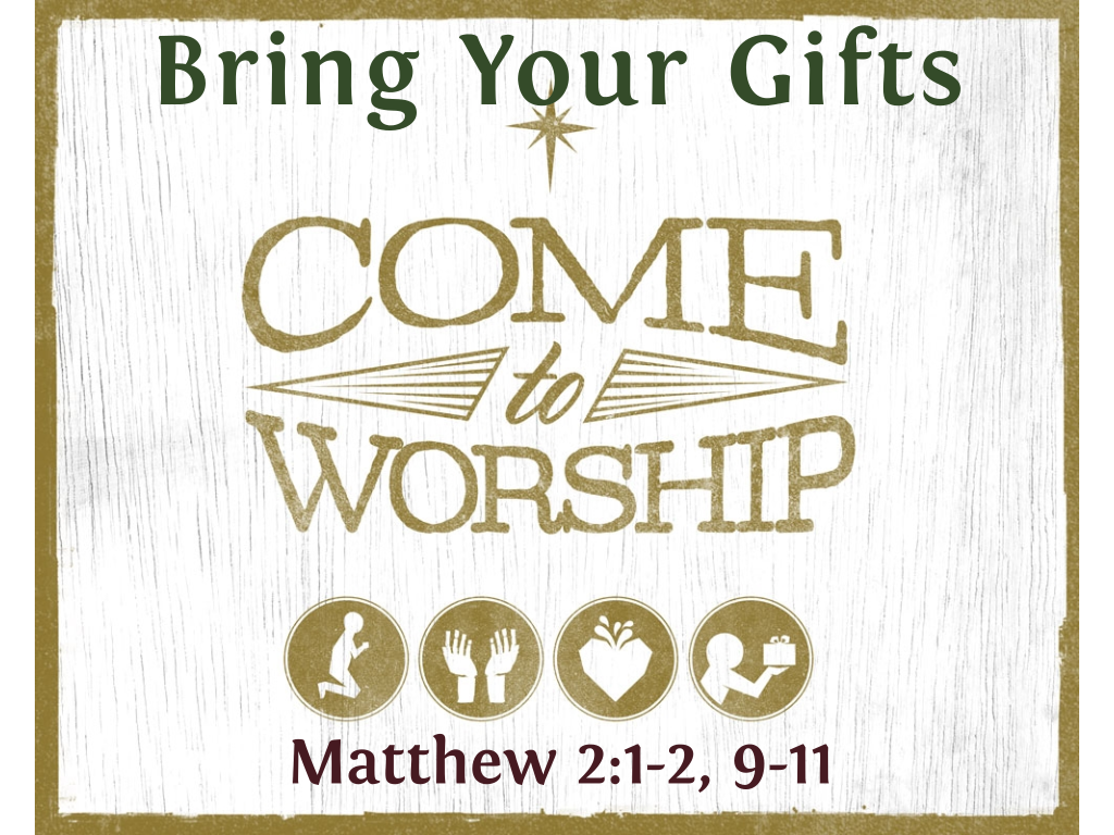 Bring Your Gifts - Logos Sermons