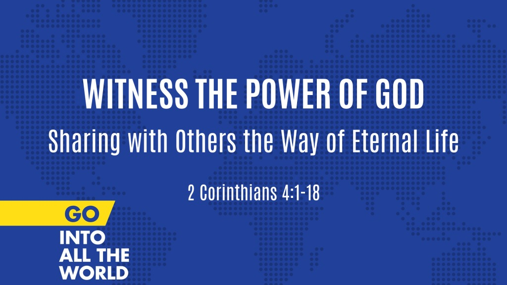 Witness the Power of God - Logos Sermons