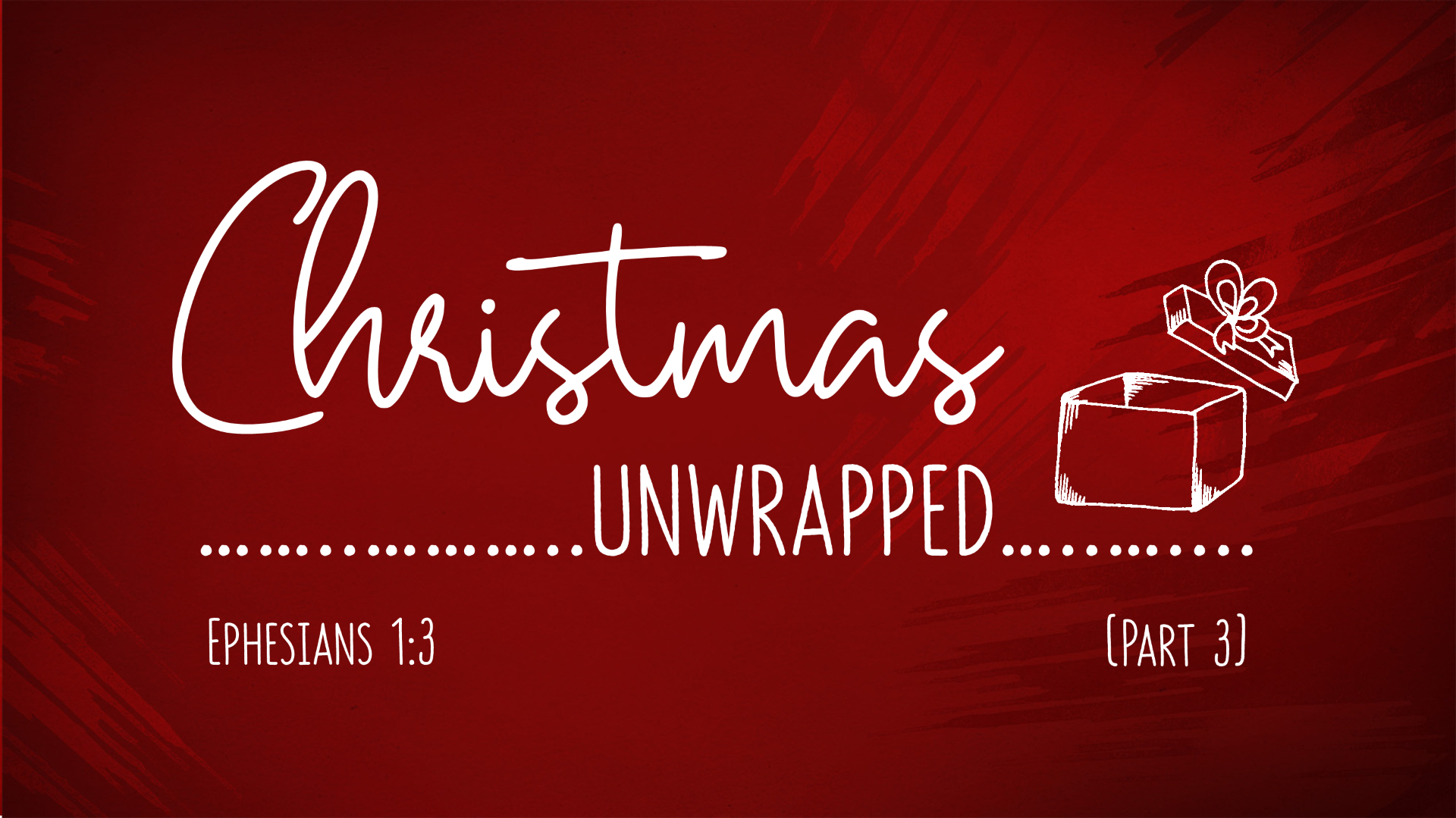 Christmas Unwrapped, Part 3 (Ephesians 1) - Logos Sermons