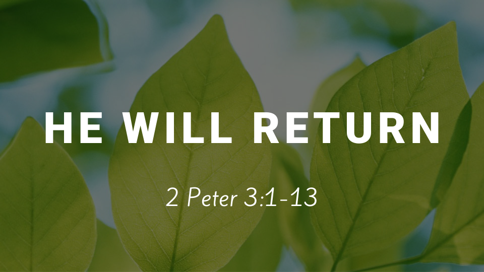 He Will Return - Logos Sermons