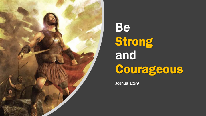 Be Strong and Courageous - Logos Sermons