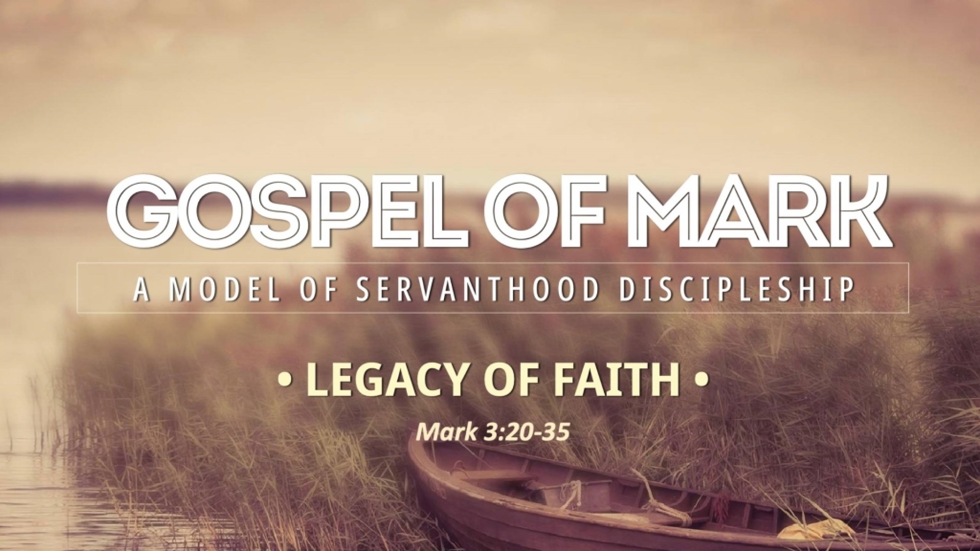 09 Feb 2020 - Legacy of Faith - Logos Sermons
