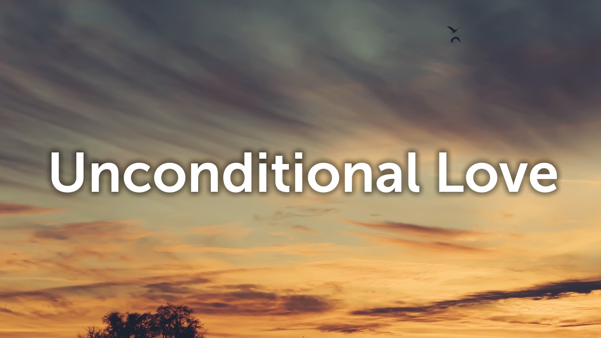 Unconditional Love - Logos Sermons