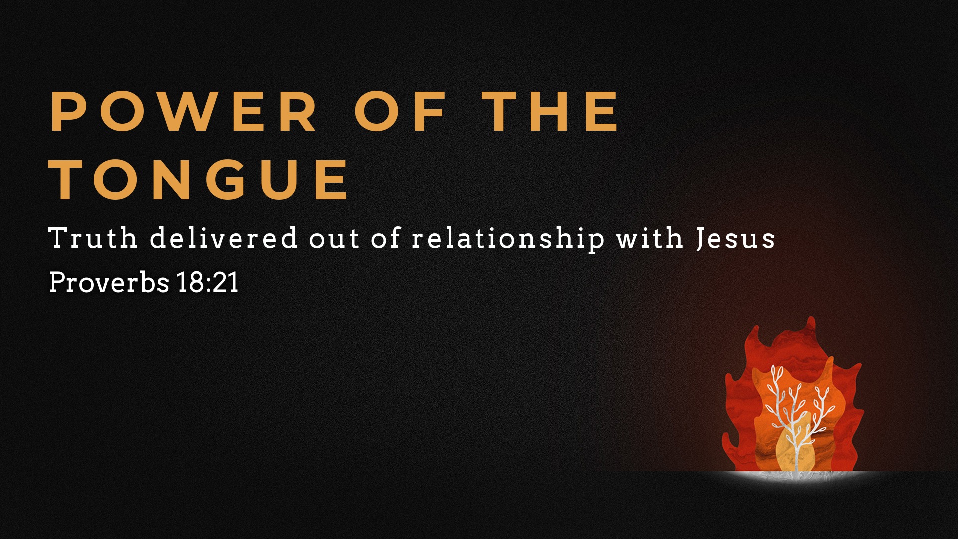 Power of the Tongue! - Logos Sermons