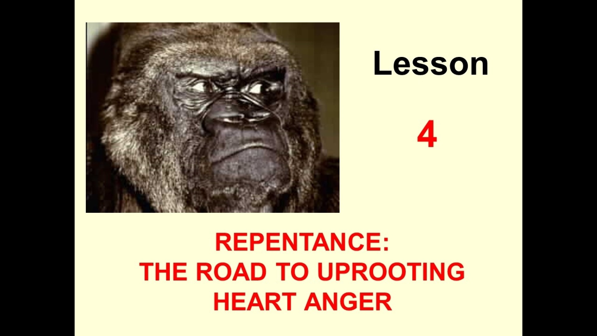 "Repentence: The Road to Uprooting Heart Anger" - Part 4 - Logos Sermons