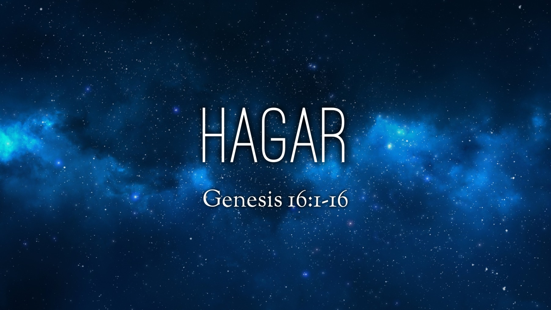Hagar - Logos Sermons
