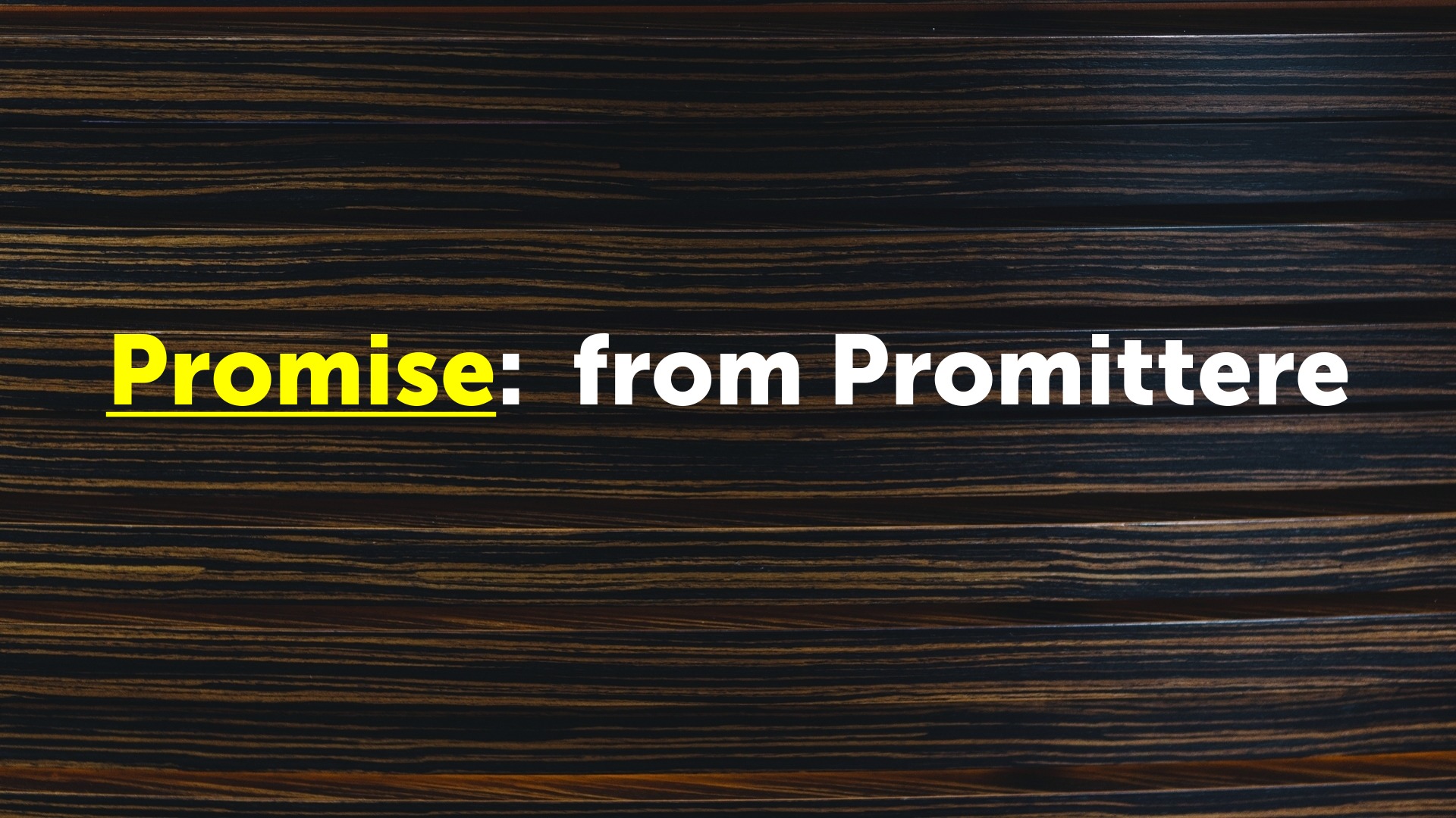 Promise Keeping - Logos Sermons