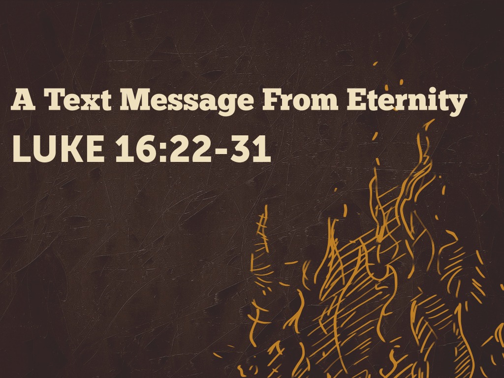 A Text Message From Eternity - Logos Sermons