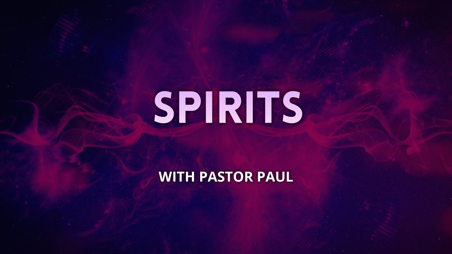 Spirits - Logos Sermons