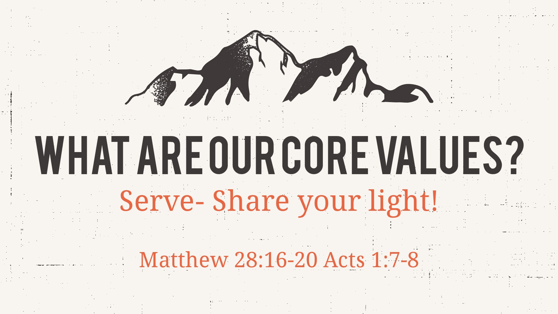What are our core values? - Logos Sermons