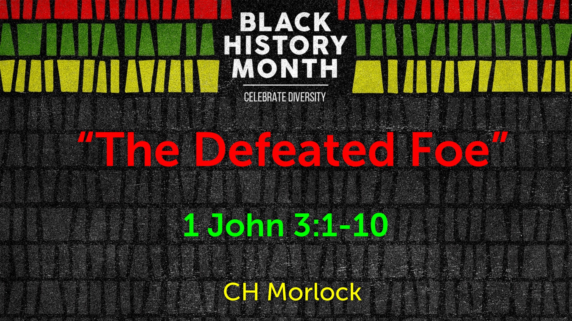 "The Defeated Foe" - Logos Sermons