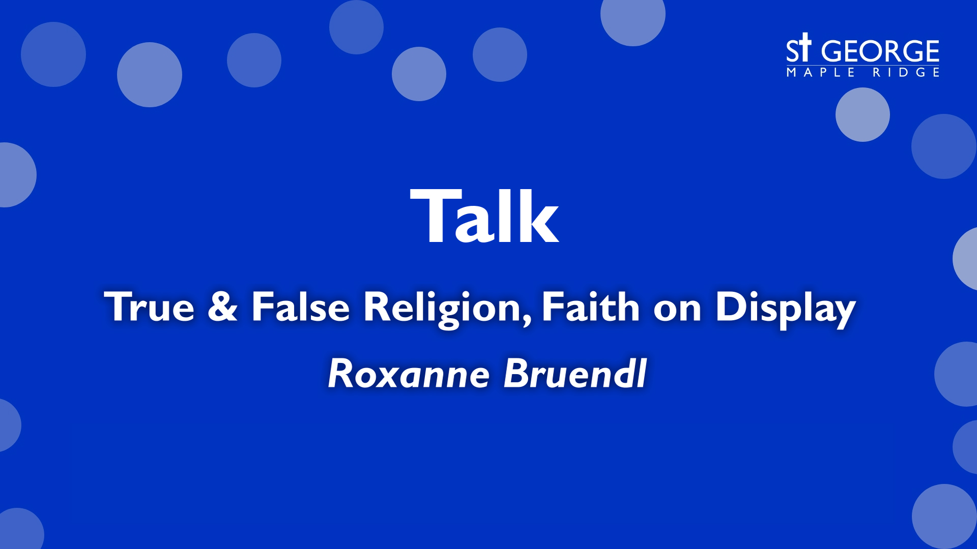 Mark 7 "True & False Religion, Faith on Display" - Logos Sermons