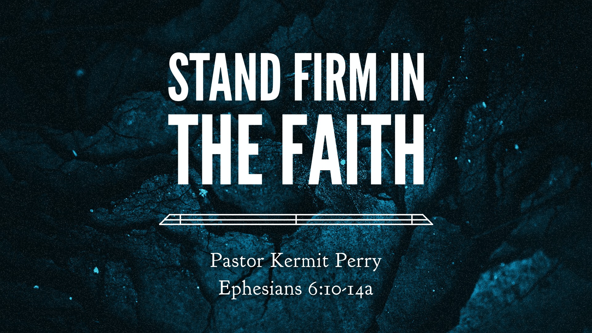 2.16.20 Service - Stand Firm in the Faith - Logos Sermons