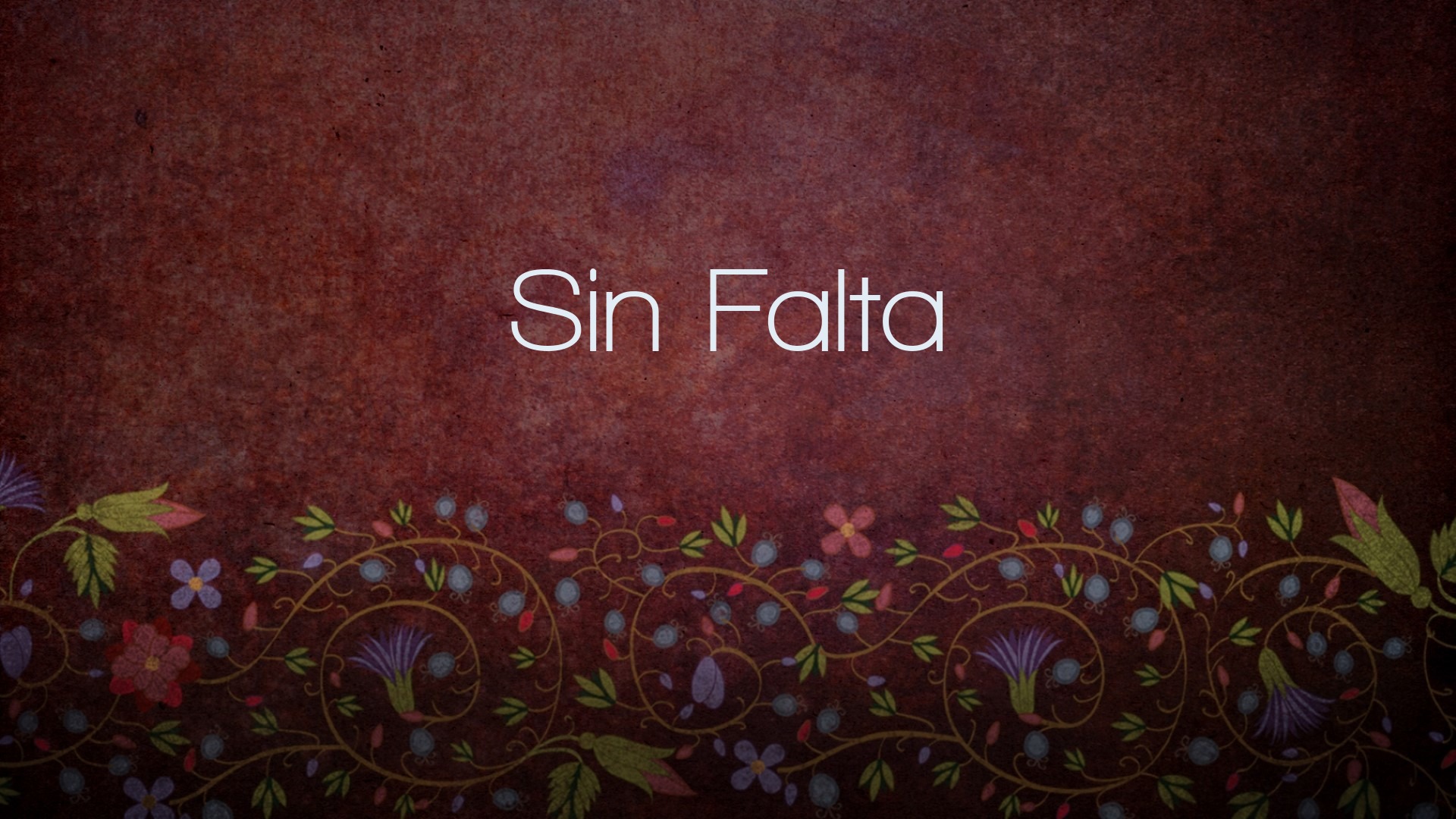 Sin Falta - Logos Sermons