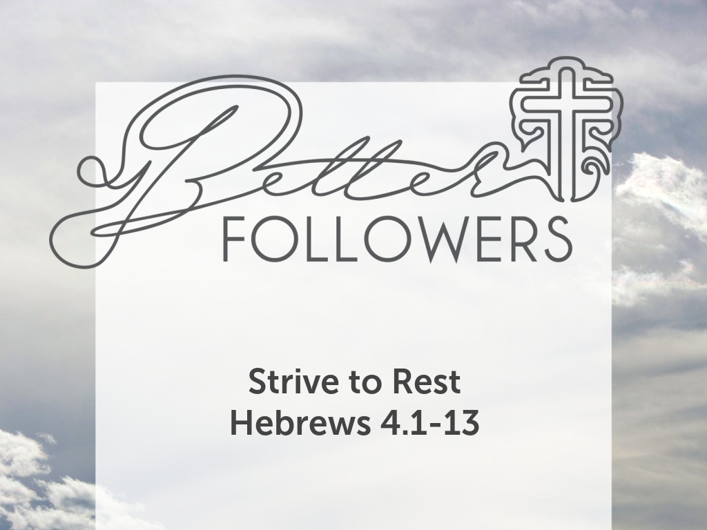 Strive to Rest - Logos Sermons