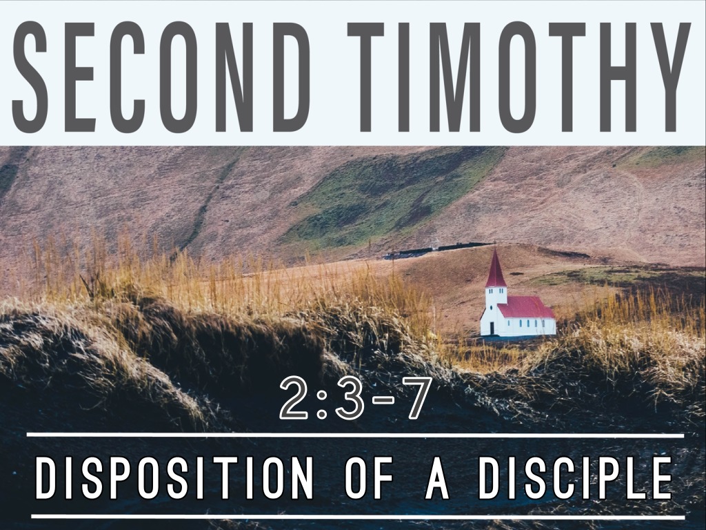 Disposition of a Disciple - Logos Sermons