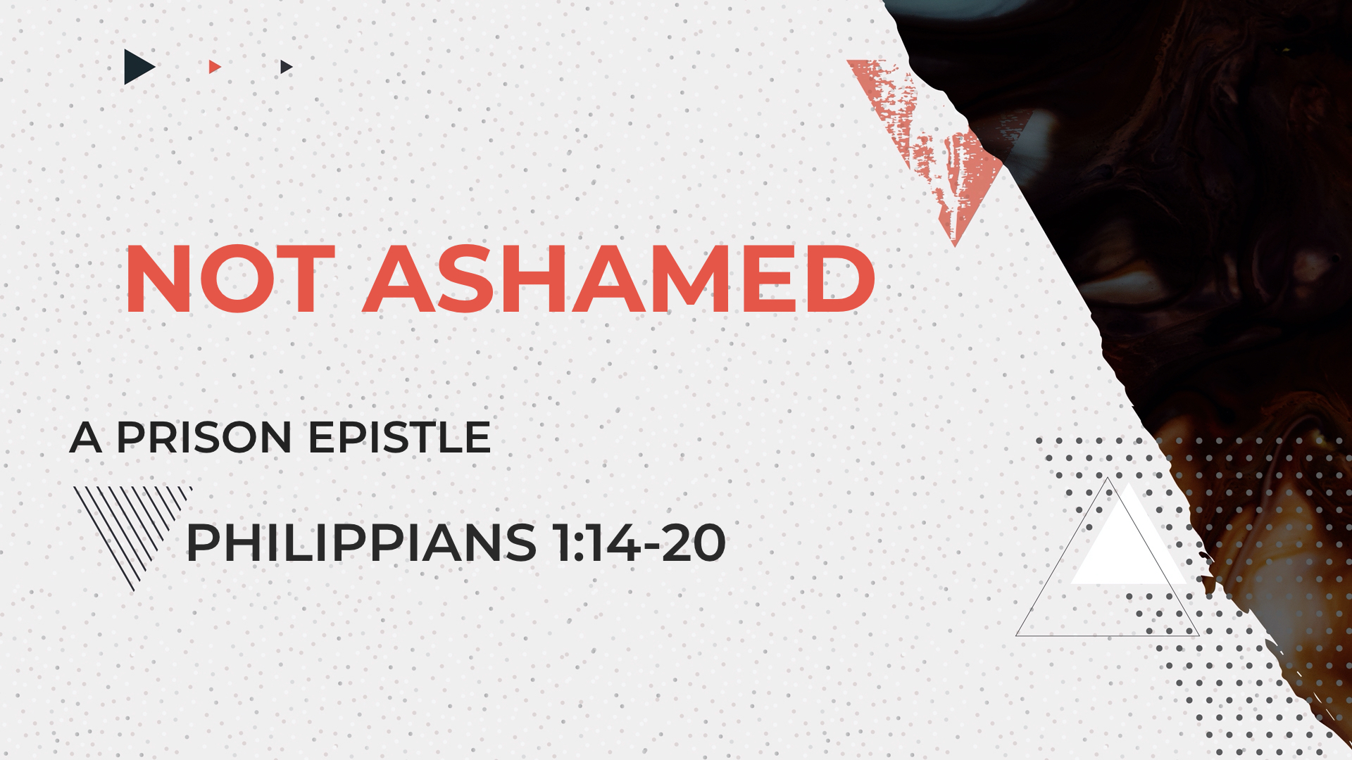 Not Ashamed - Logos Sermons