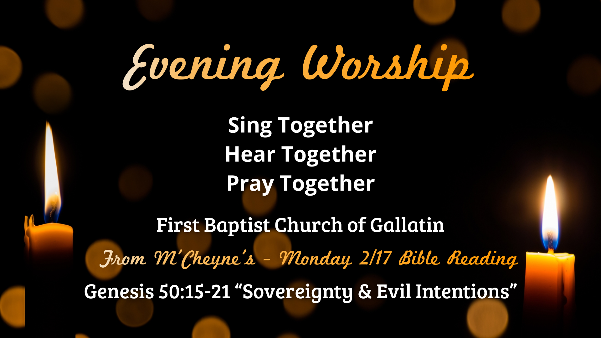 Sovereignty & Evil Intentions - Logos Sermons