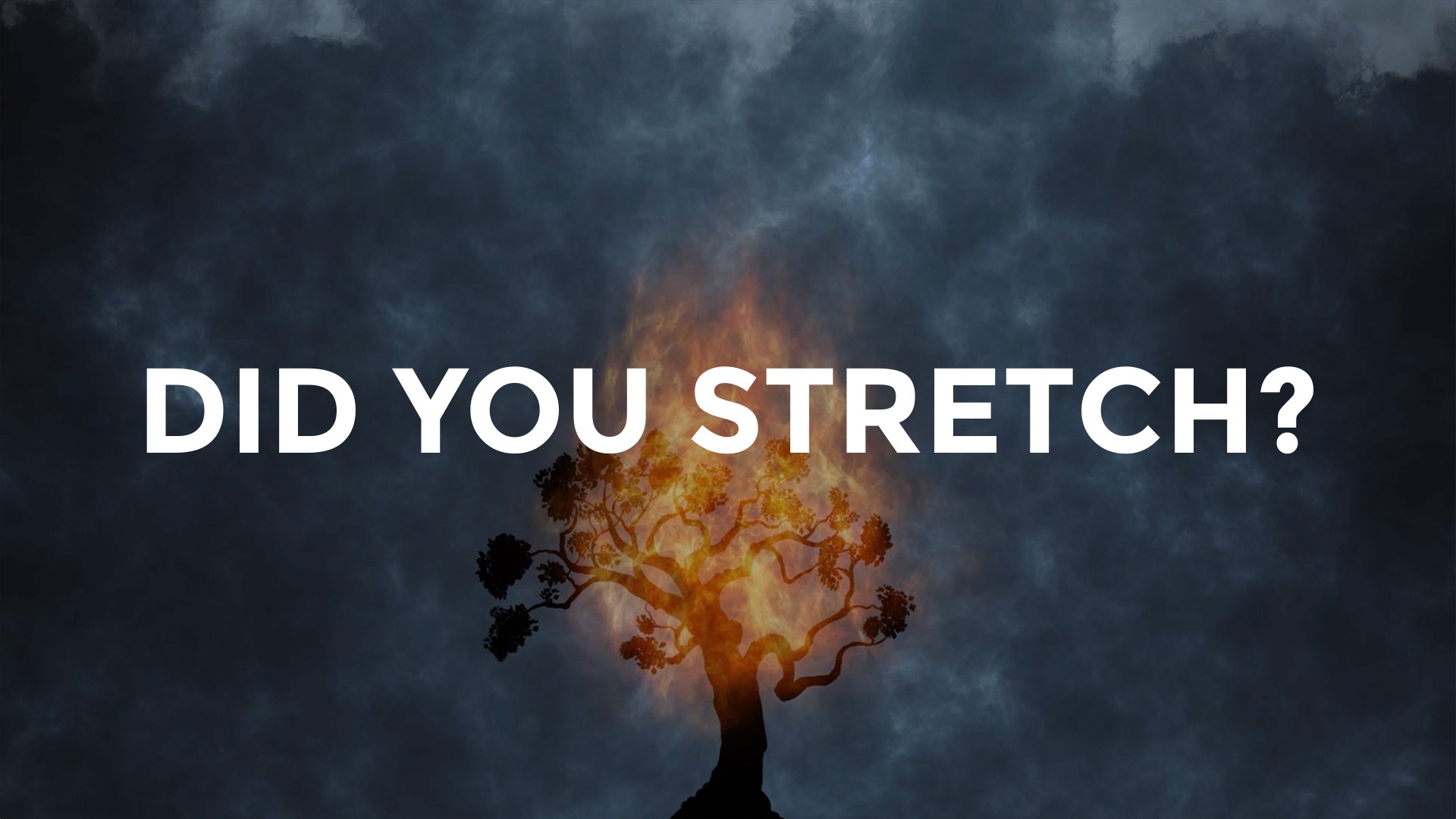 Did You Stretch? - Logos Sermons