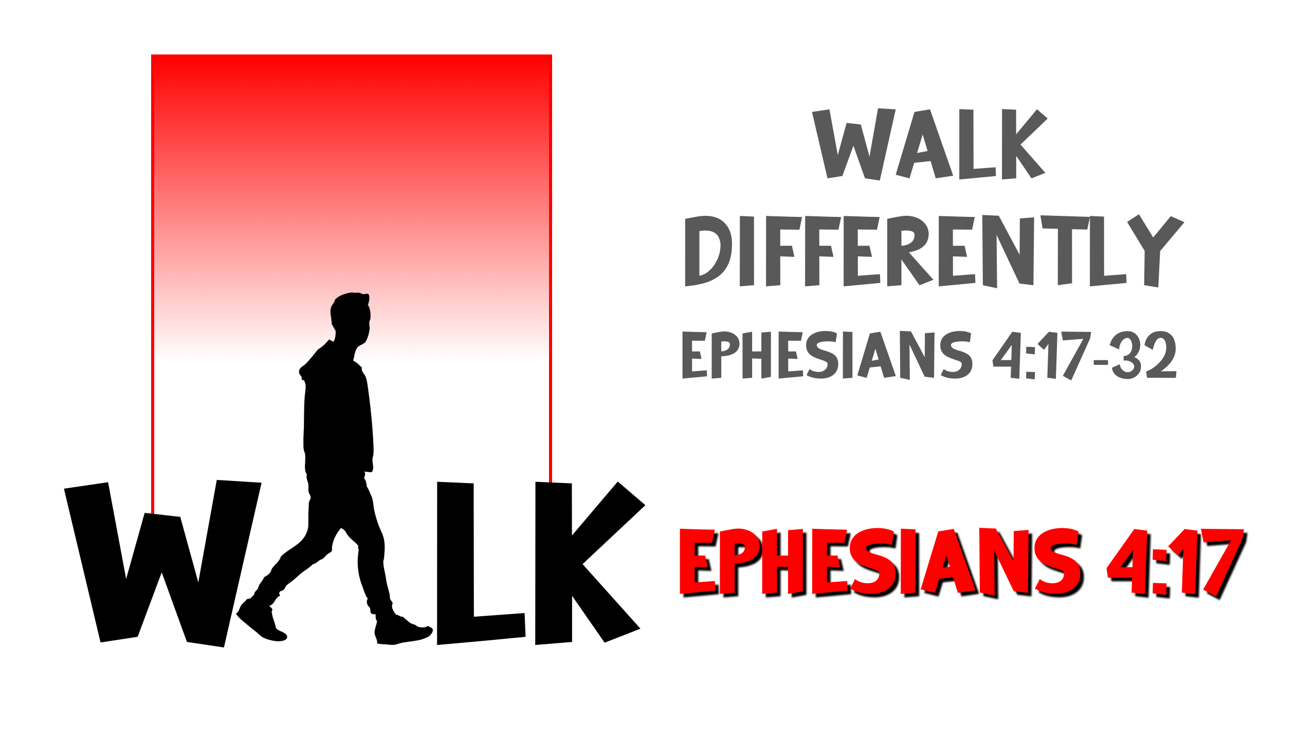 Walk Differently - Logos Sermons