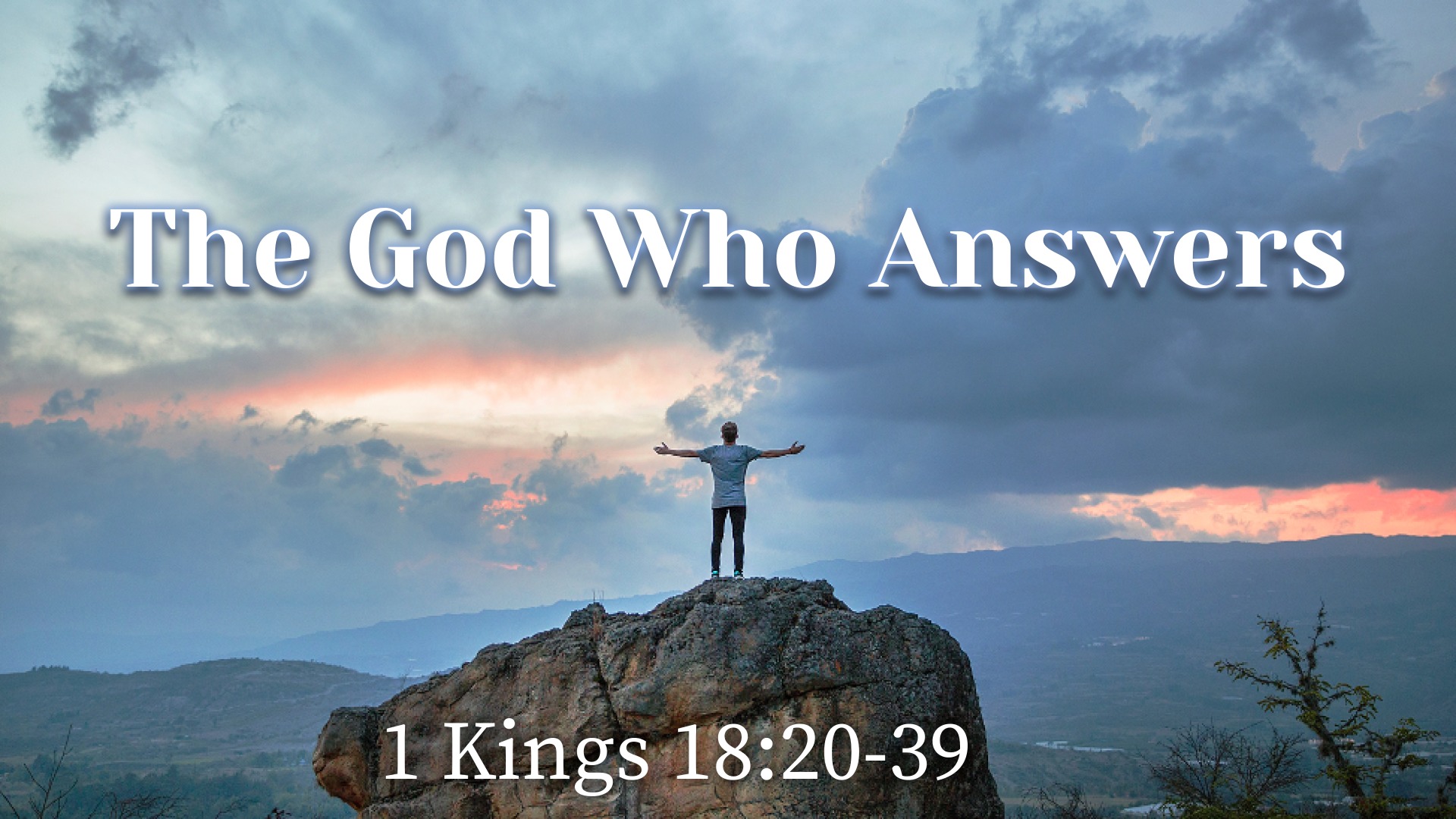 The God Who Answers - Logos Sermons