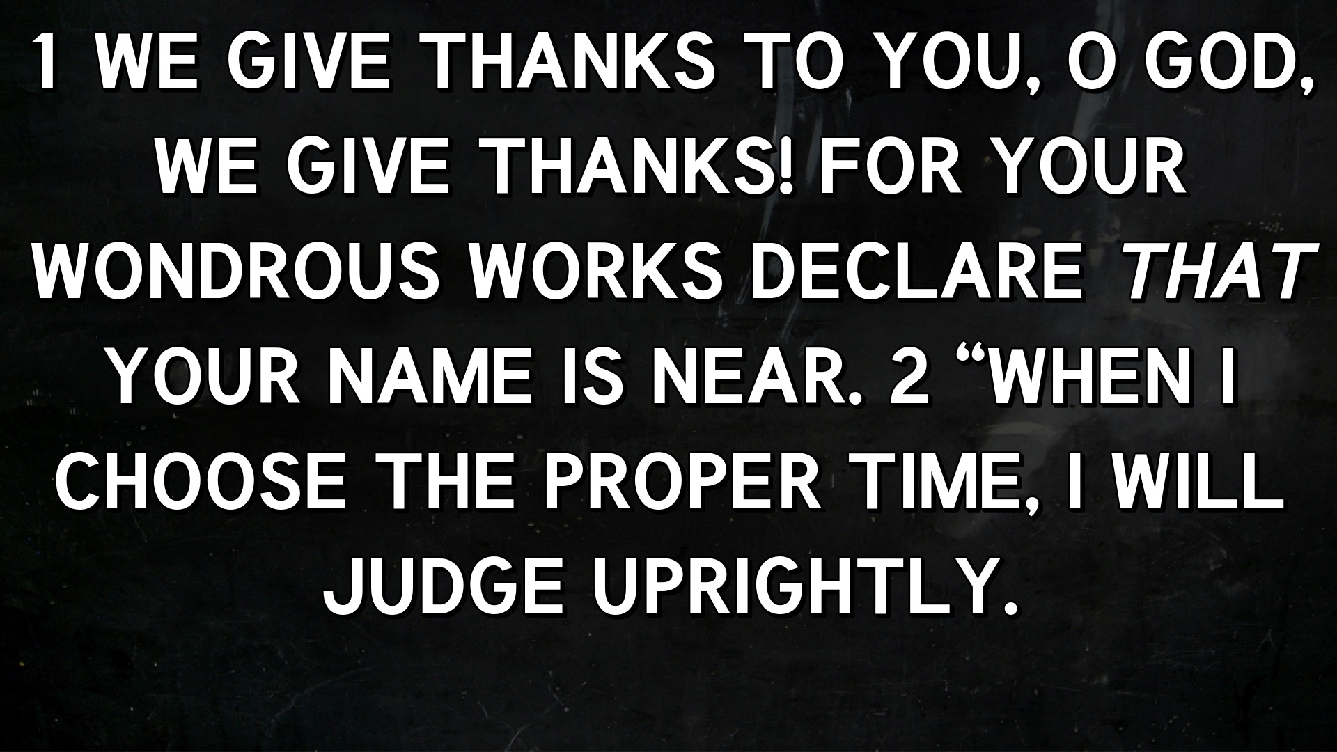Psalm 75 Faithlife Sermons psalm-75-faithlife-sermons