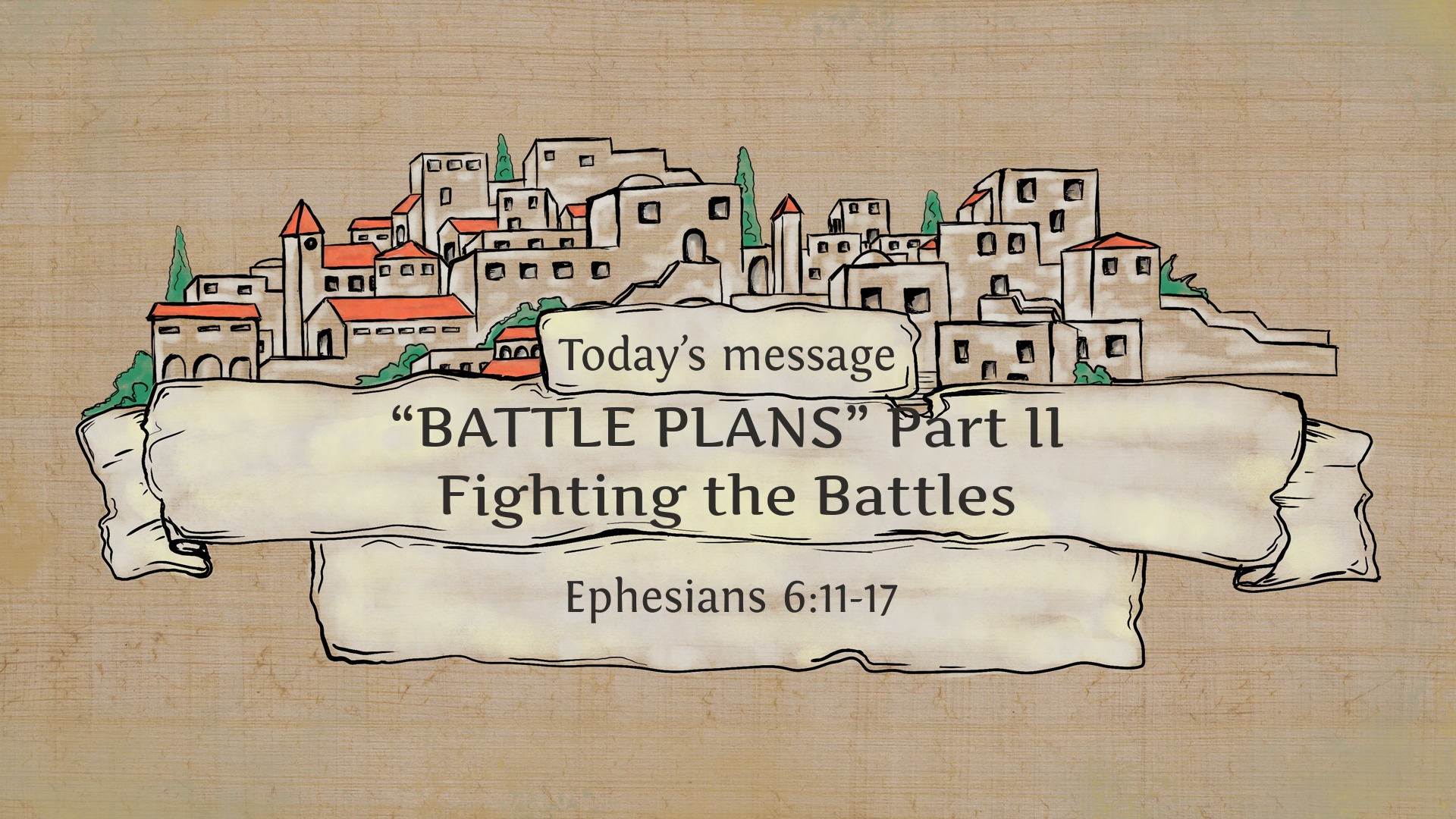 SM20200308 Battler Plans Part II Fighting the Battles - Logos Sermons