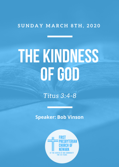 "The Kindness of God" 3-8-20 - Logos Sermons
