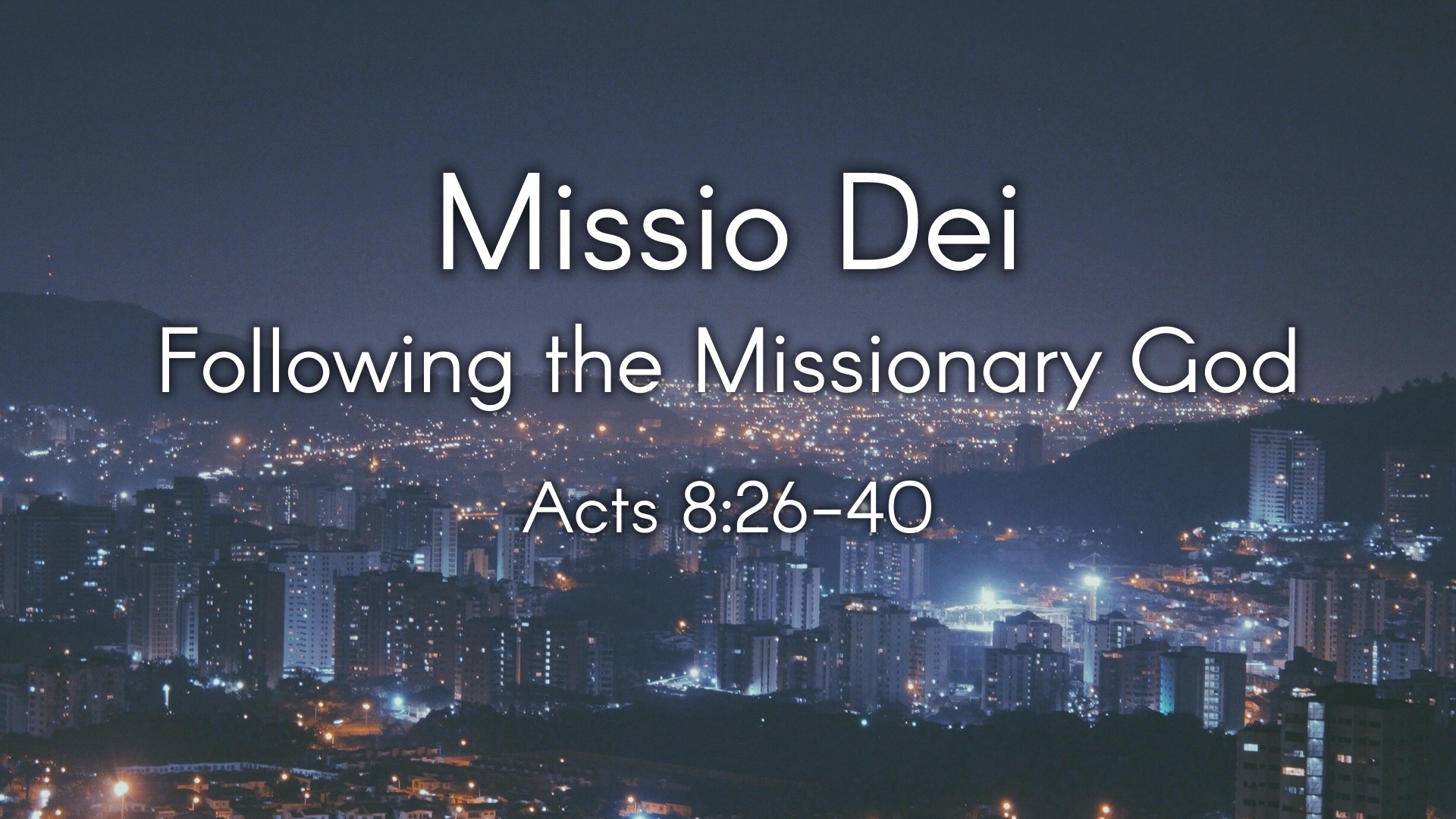 Missio Dei - Logos Sermons