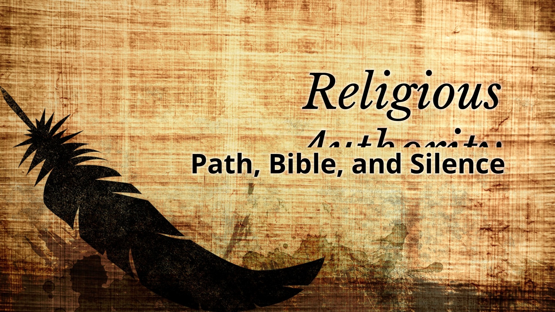 Religious Authority Logos Sermons