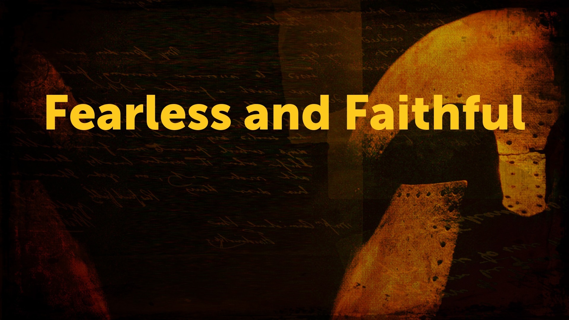 Fearless and Faithful - Logos Sermons