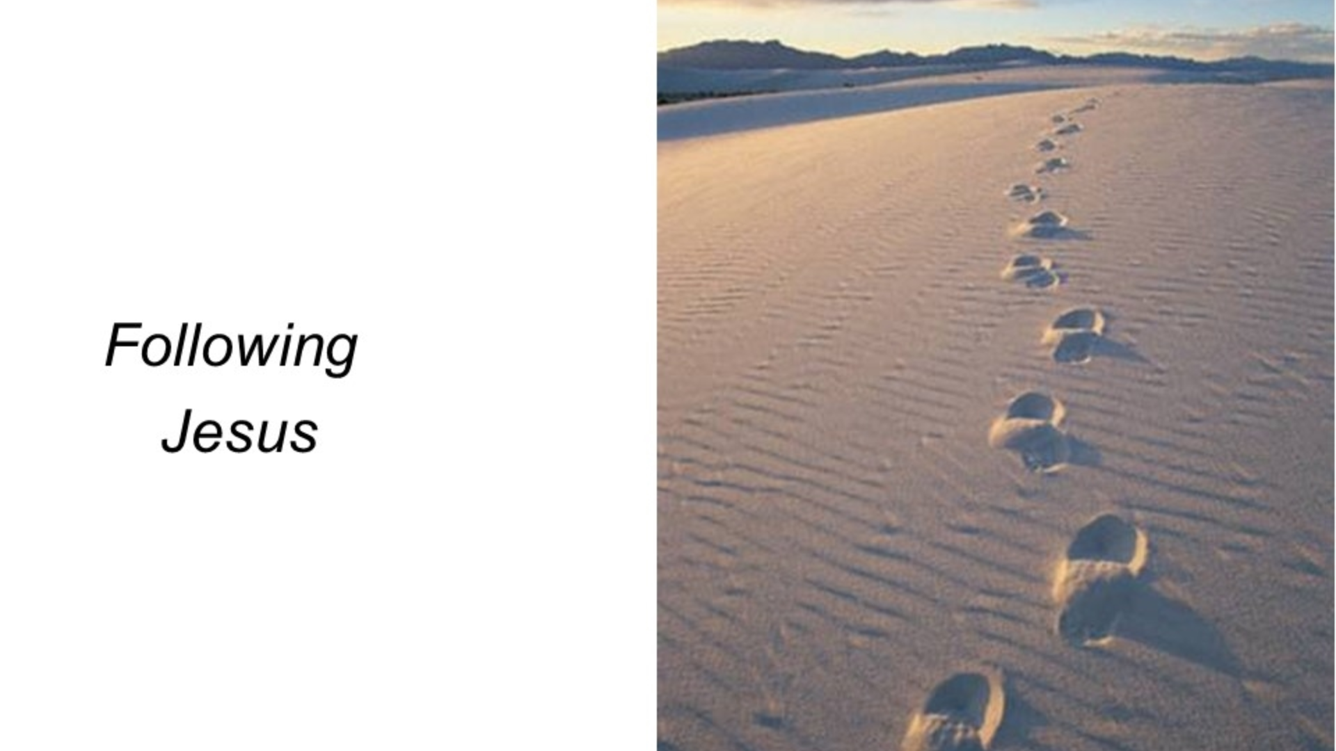 Following Jesus - Logos Sermons