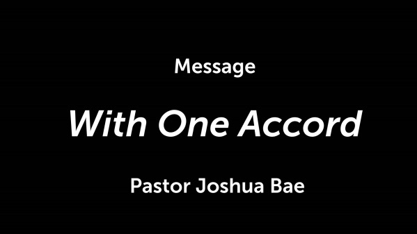 With One Accord - Logos Sermons
