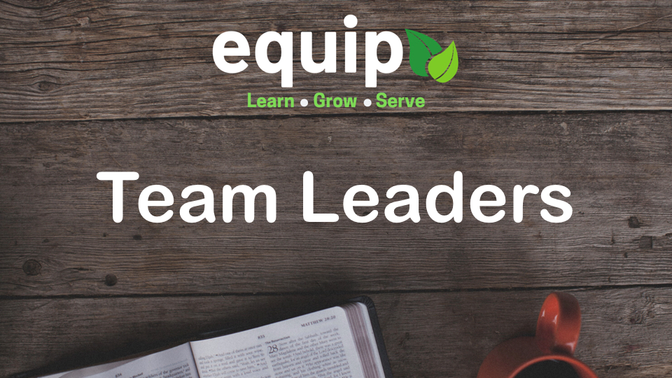 EQUIP: Team Leaders - Logos Sermons