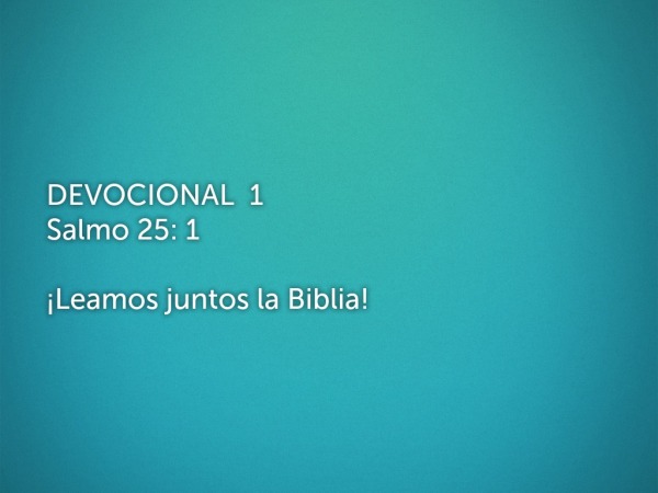 Devocional Salmo 25 1 Logos Sermons
