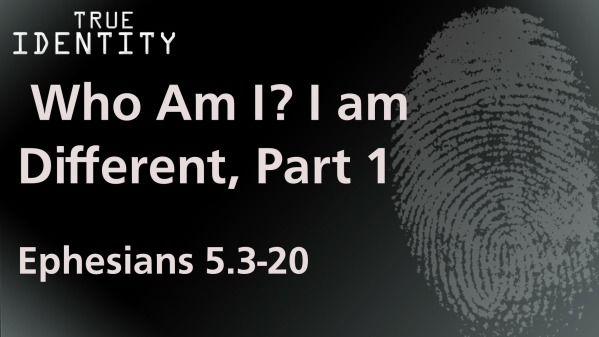 I am Different. Part 1 - Logos Sermons