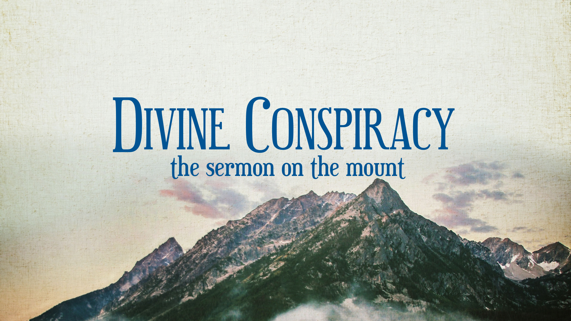 Divine Conspiracy 12 Logos Sermons