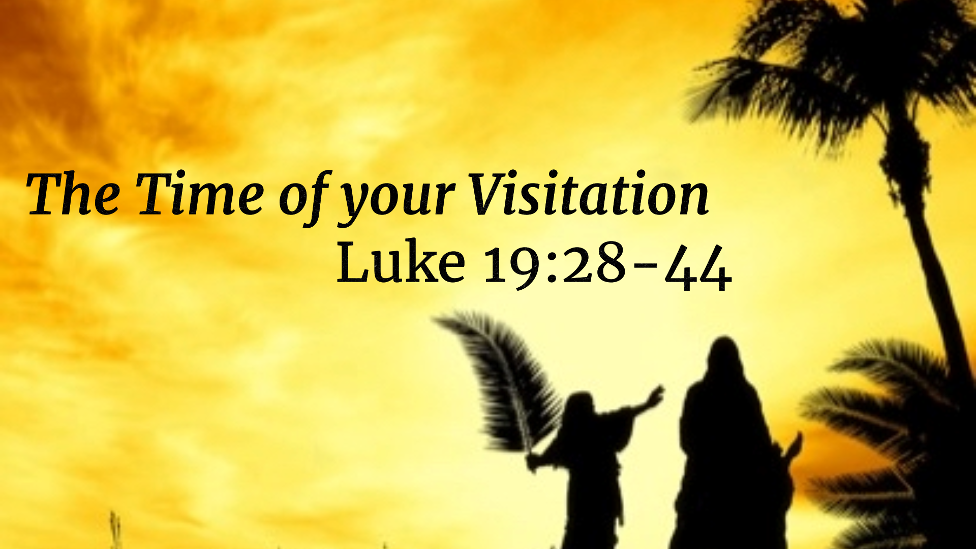 (Service) The Time of your Visitation - Logos Sermons